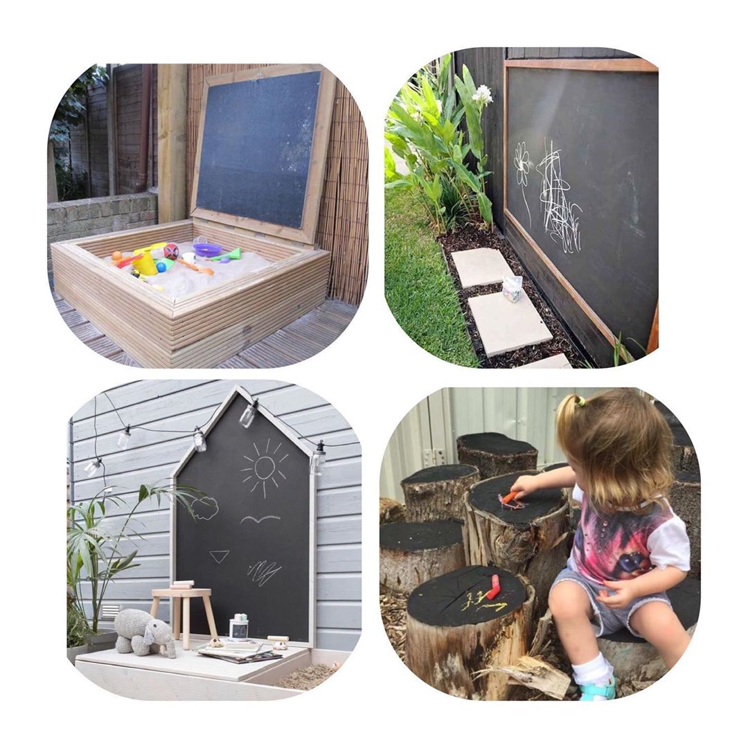 Chalkboards - Outdoor Play - The Family Edit